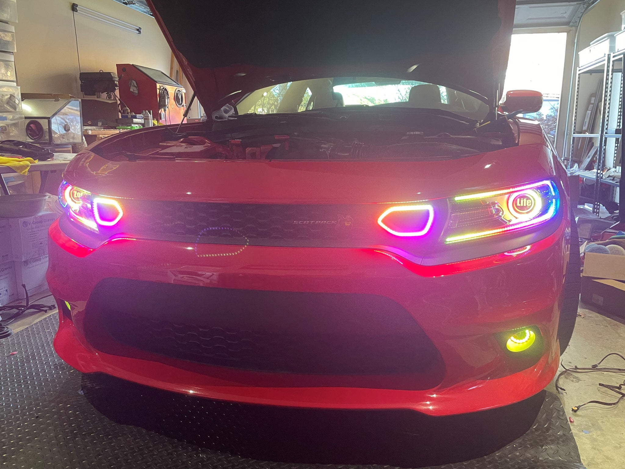 2015-2023 Dodge Charger Chasing Drl headlights – Atlanta Custom Headlights