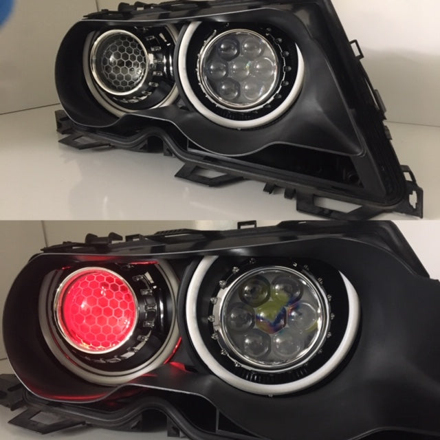 BMW e46 Custom Headlights Stage III – Atlanta Custom Headlights